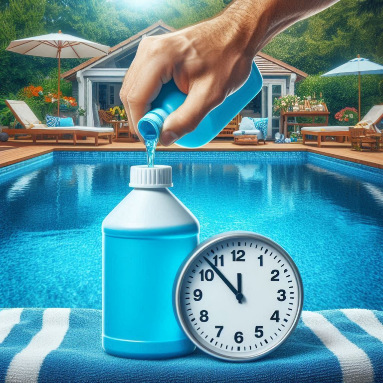 How Long After Putting Acid in Pool Can You Swim